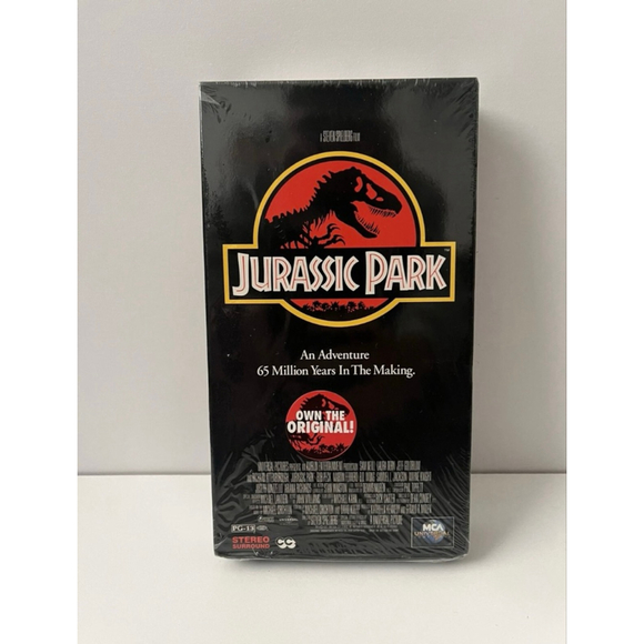 MCA Universal Home Video | Media | Mca Universal Jurassic Park Vhs Tape ...